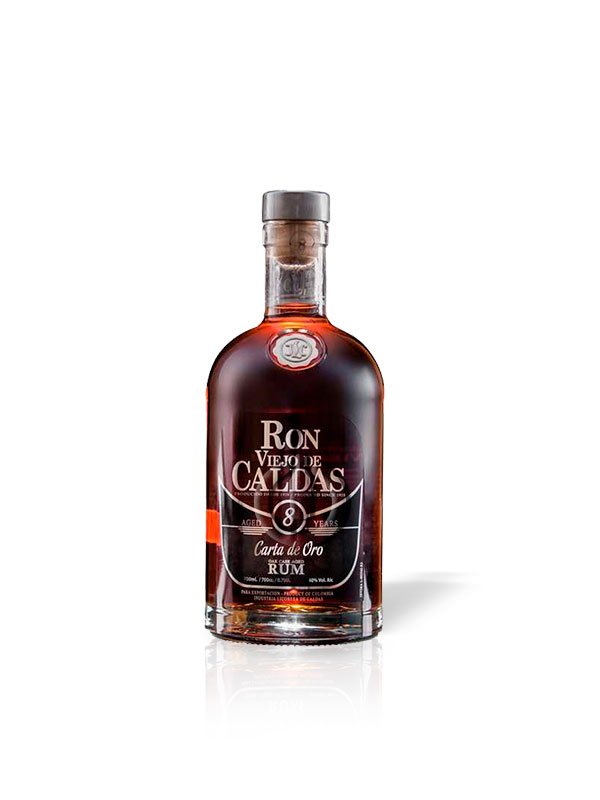 Ron Viejo de Caldas - 1.000ml + Shot 50ml - Licores Quindio